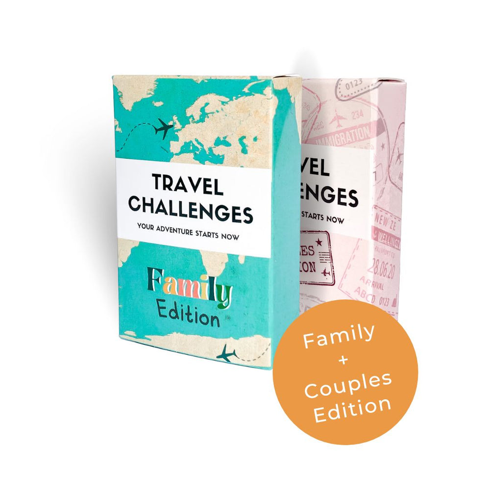 Travel-Challenges | Travel Gift Decks of Cards | Travel Games