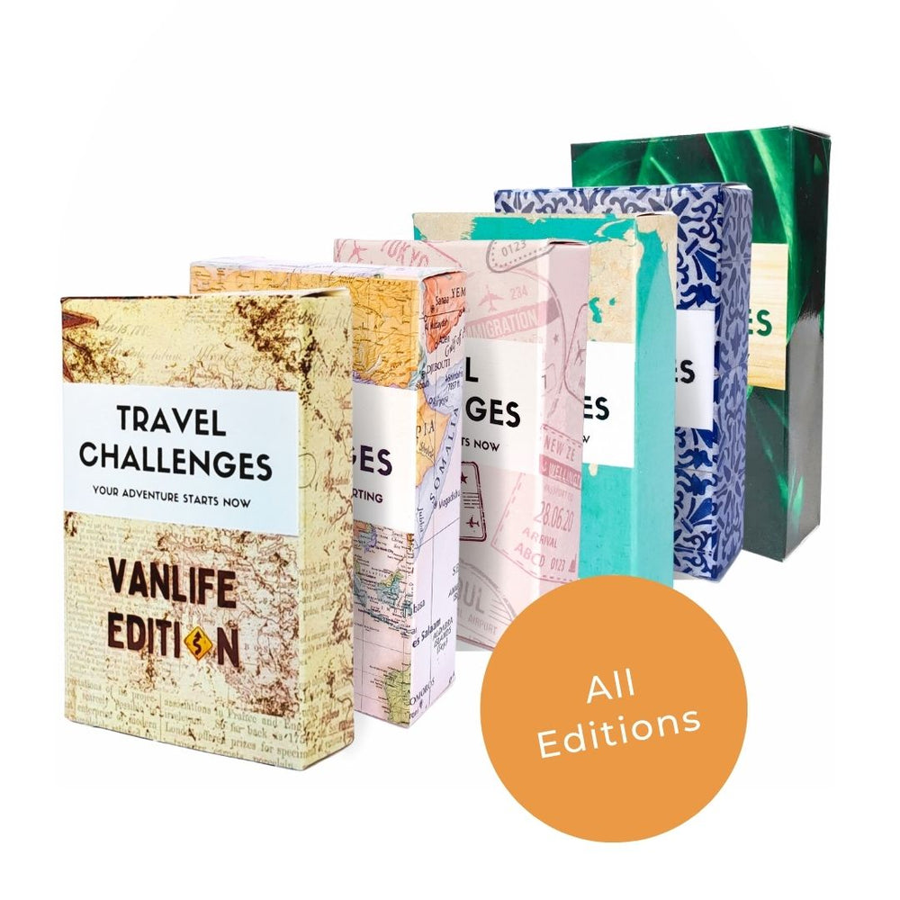 Travel-Challenges | Travel Gift Decks of Cards | Travel Games