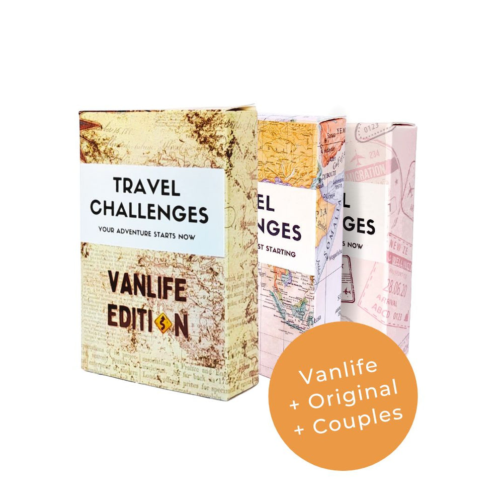 Travel-Challenges | Travel Gift Decks of Cards | Travel Games