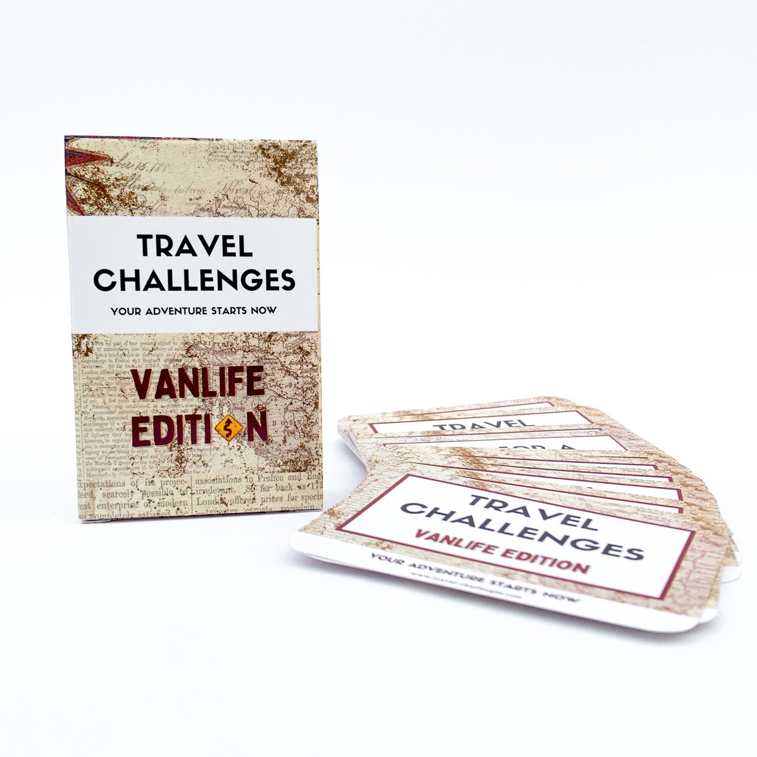 Travel Challenges - Vanlife Edition - Travel Gift Deck of Cards
