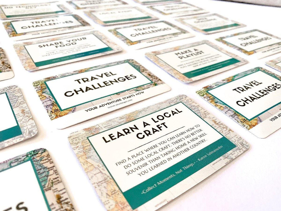 Travel Challenges - Original - Travel Gift Deck of Cards