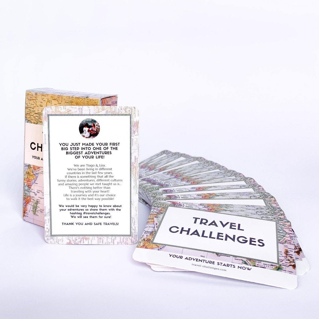 Travel Challenges - Original - Travel Gift Deck of Cards